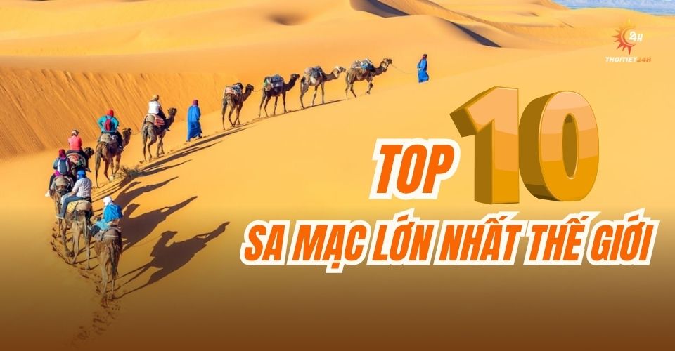 Top 10 sa mạc lớn nhất thế giới: Tên, vị trí, diện tích và nhiệt độ