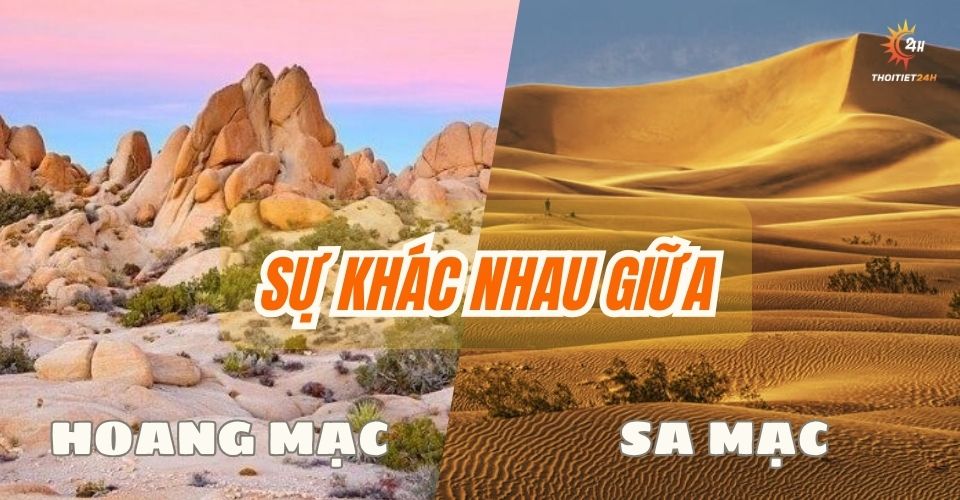 Hoang mạc và sa mạc có gì khác nhau? Đố bạn phân biệt
